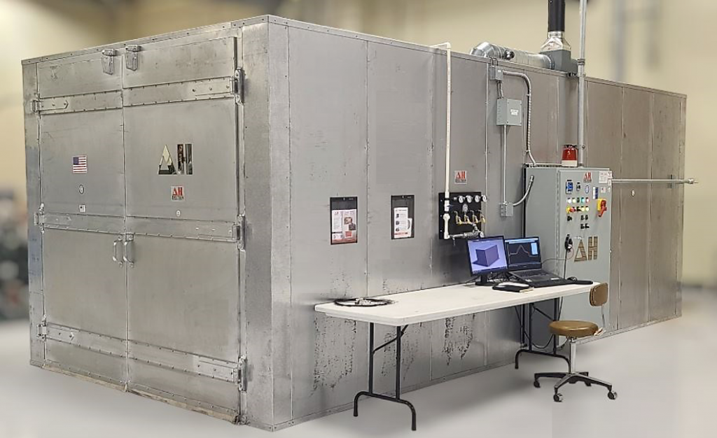 Delta H/Phillips Federal partner on oven at Edwards AFB | Thermal ...
